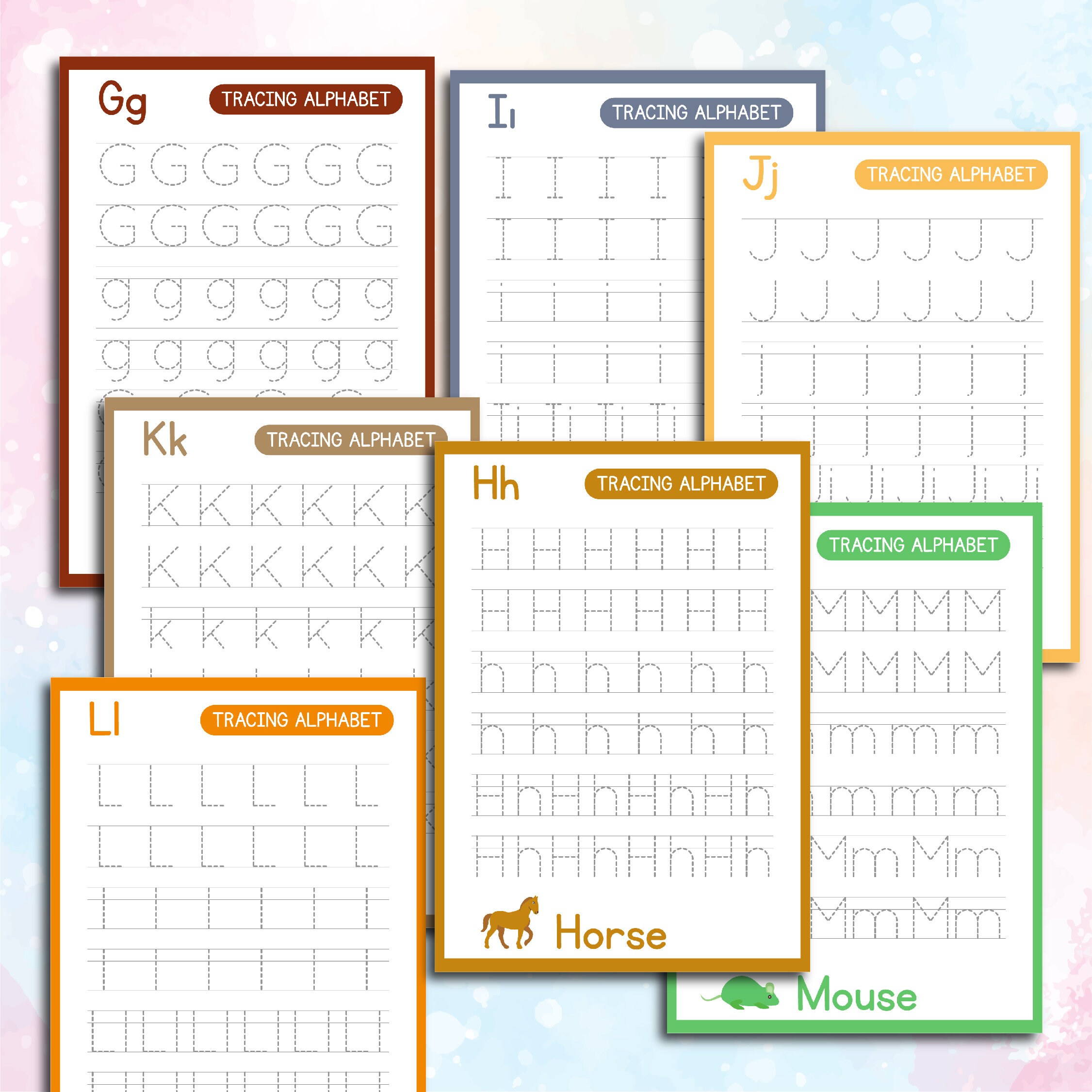 Alphabet Tracing, Letters A to Z, Numbers 1-25, Early Education ...