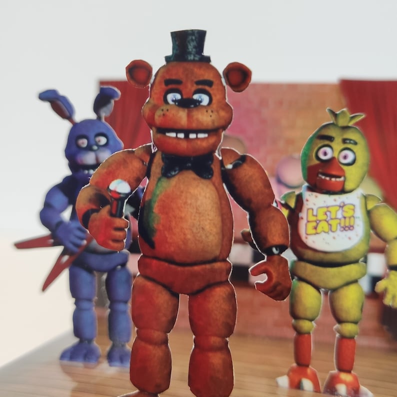 FNAF Fünf Nächte in Freddy's Diorama Cube - Etsy