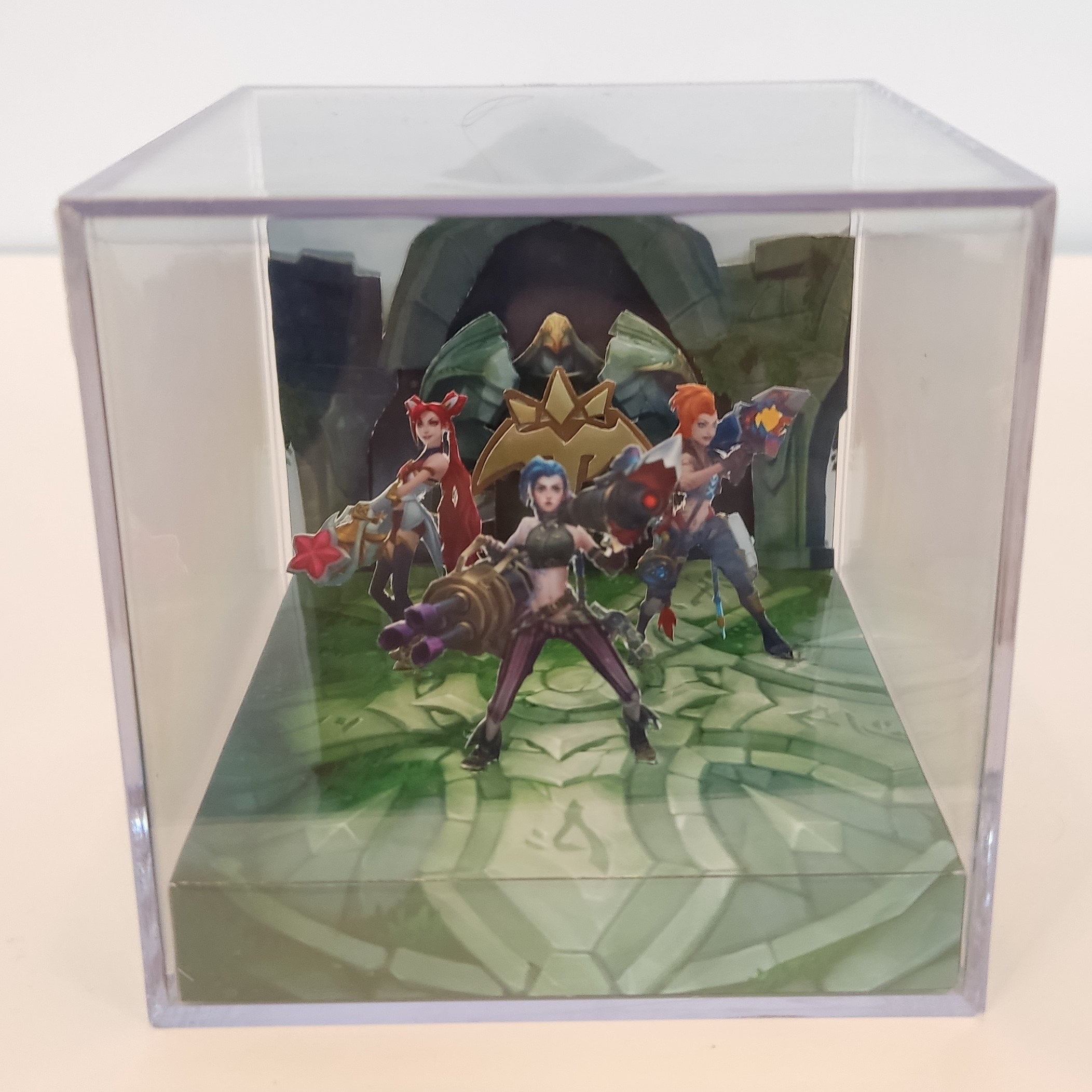 CUSTOM League of Legends Diorama Cube (choose Your Champions!!) - Etsy