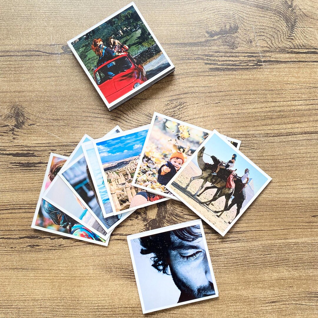 Custom Photo Magnets Set of 25 Personalized Keepsakes for Your Fridge ...