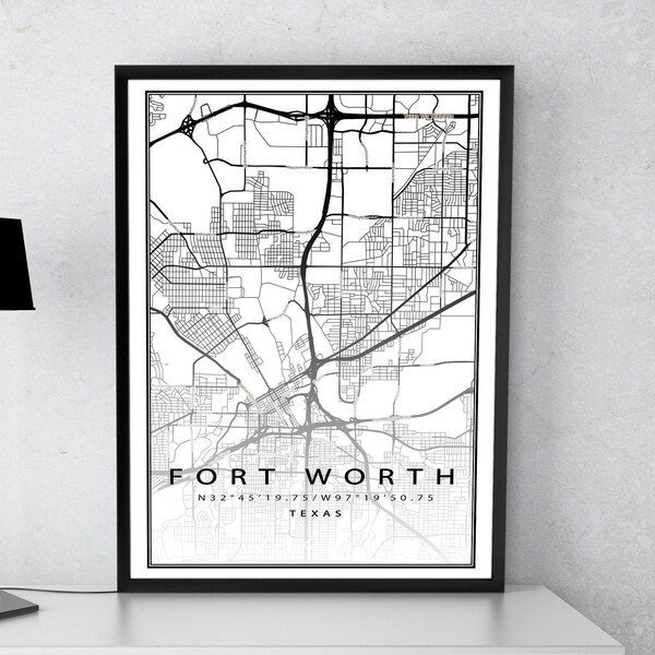 Fort Worth Printable Wall Art - Etsy