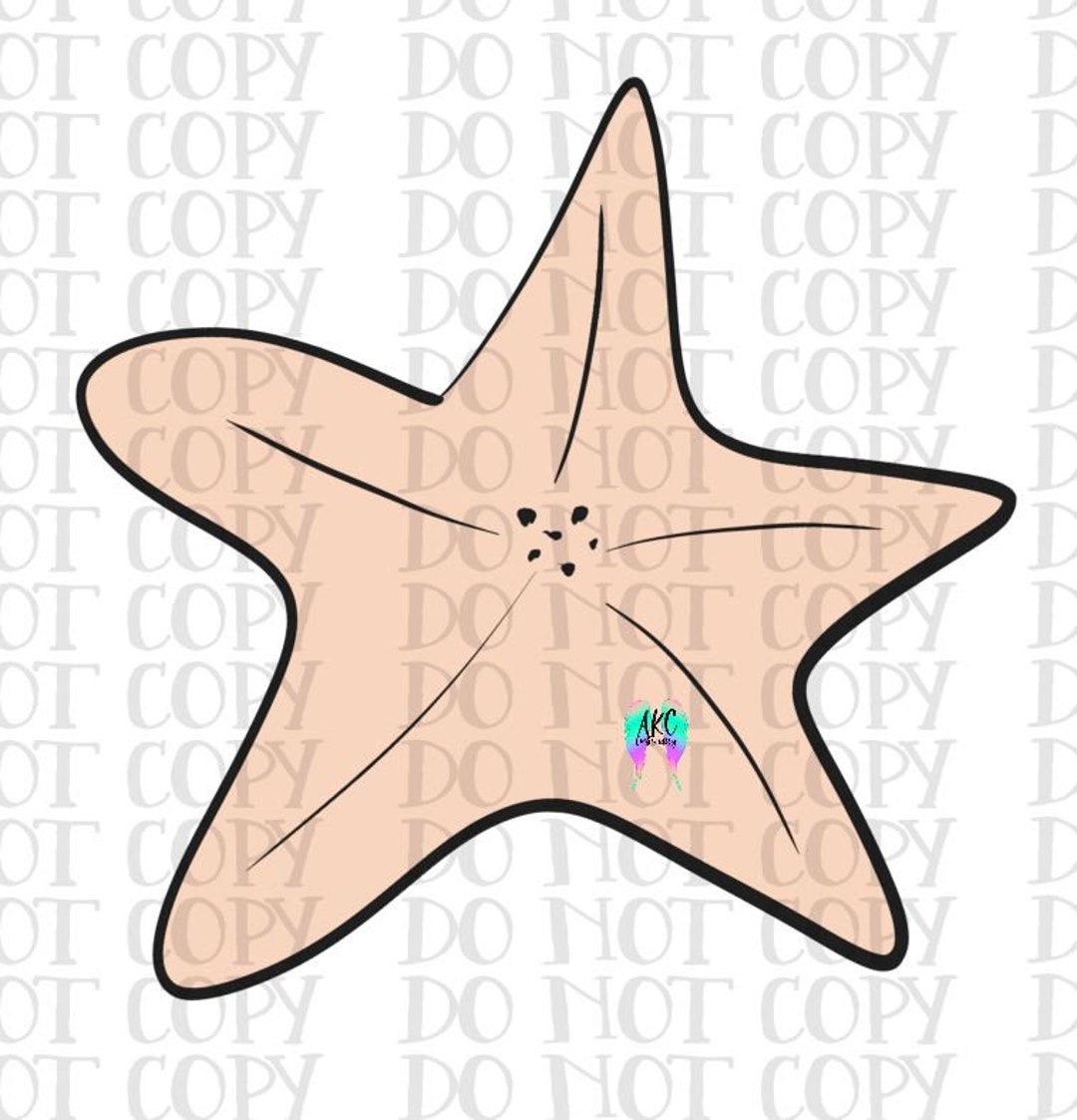 Star Fish Printable Png, Star Fish Clipart, Star Fish Clipart Element ...
