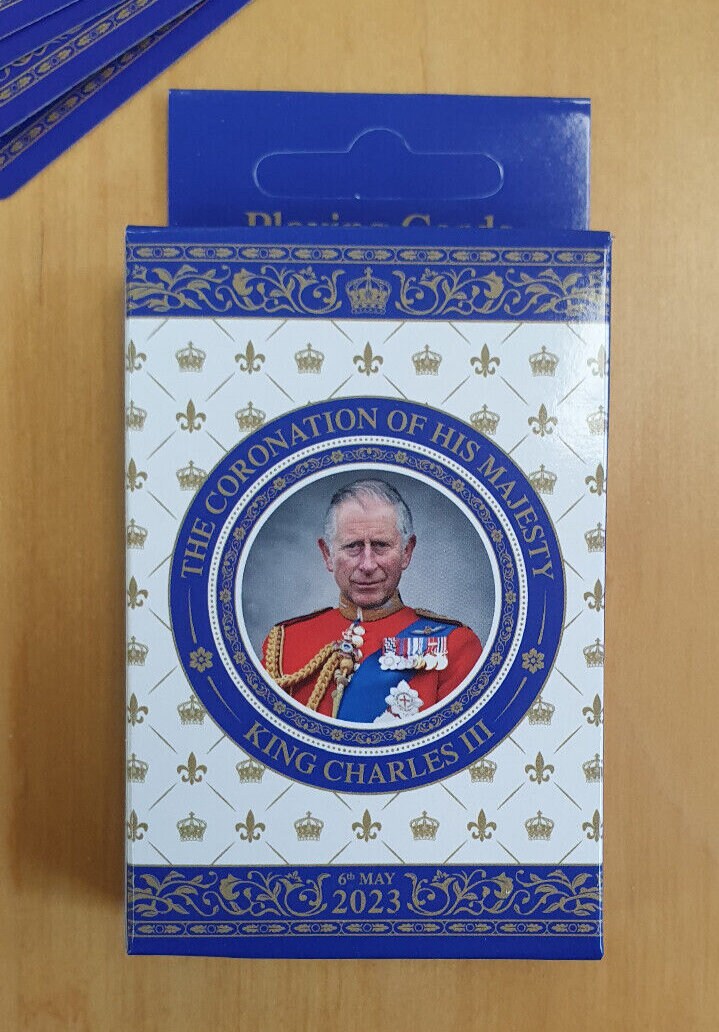 King Charles III Coronation Playing Cards 6th May 2023 - Etsy