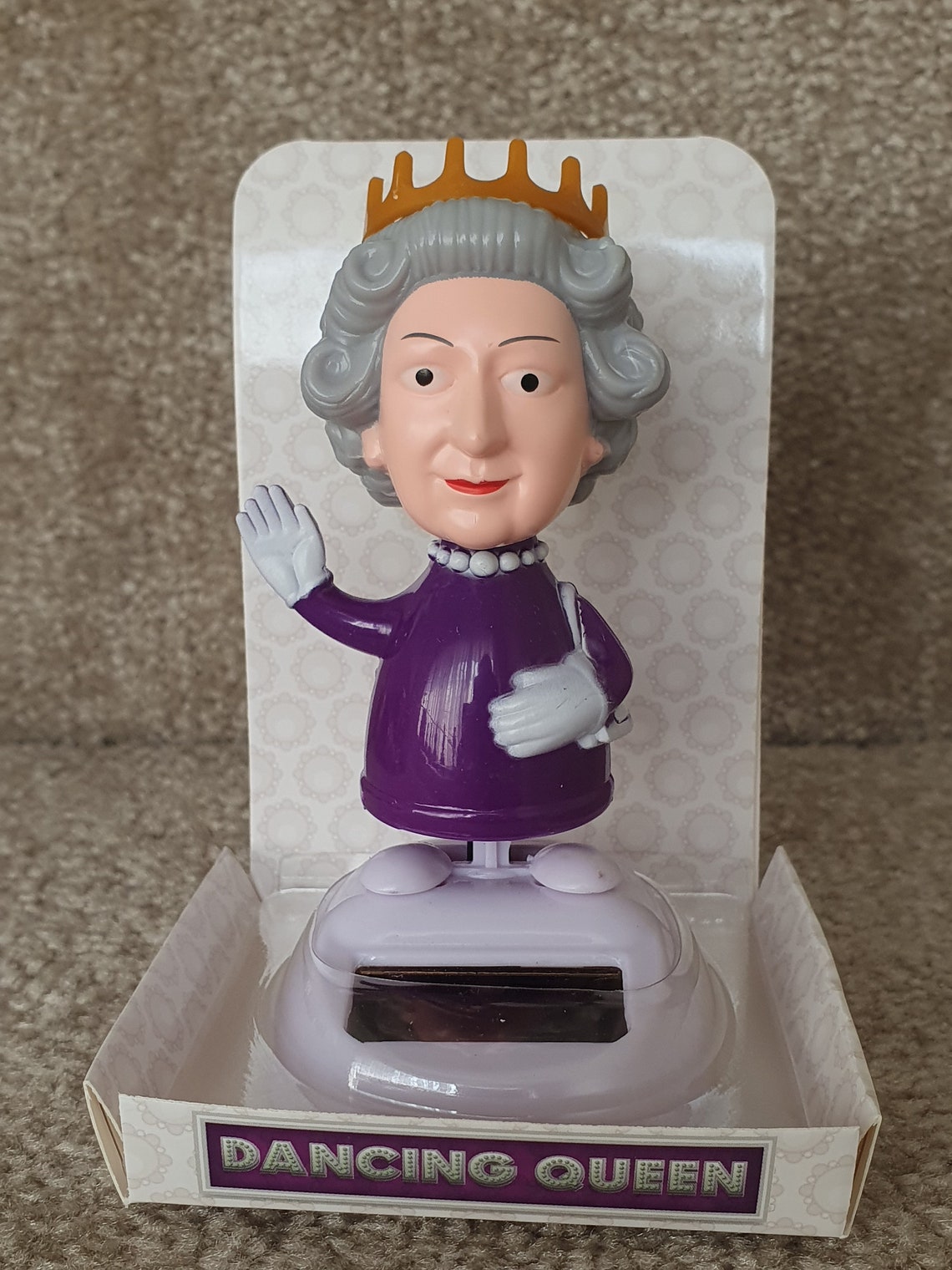 Dancing Queen Solar Pal Height 4"/10cm (no Batteries Required) Dances ...