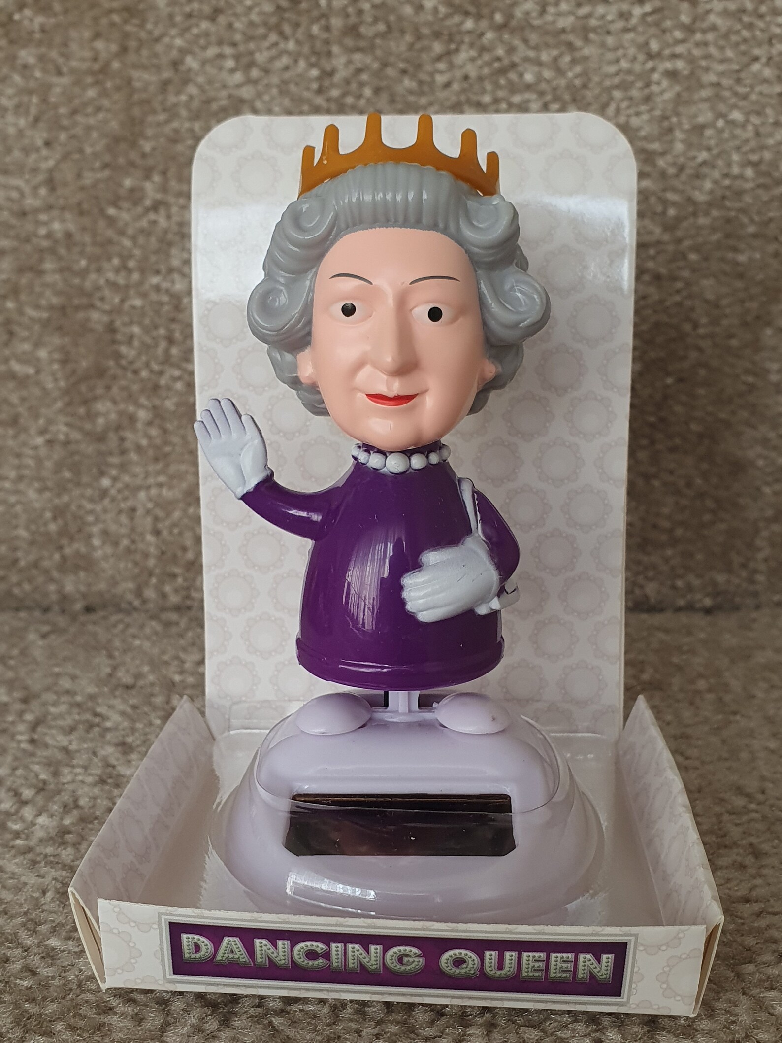 Dancing Queen Solar Pal Height 4"/10cm (no Batteries Required) Dances ...