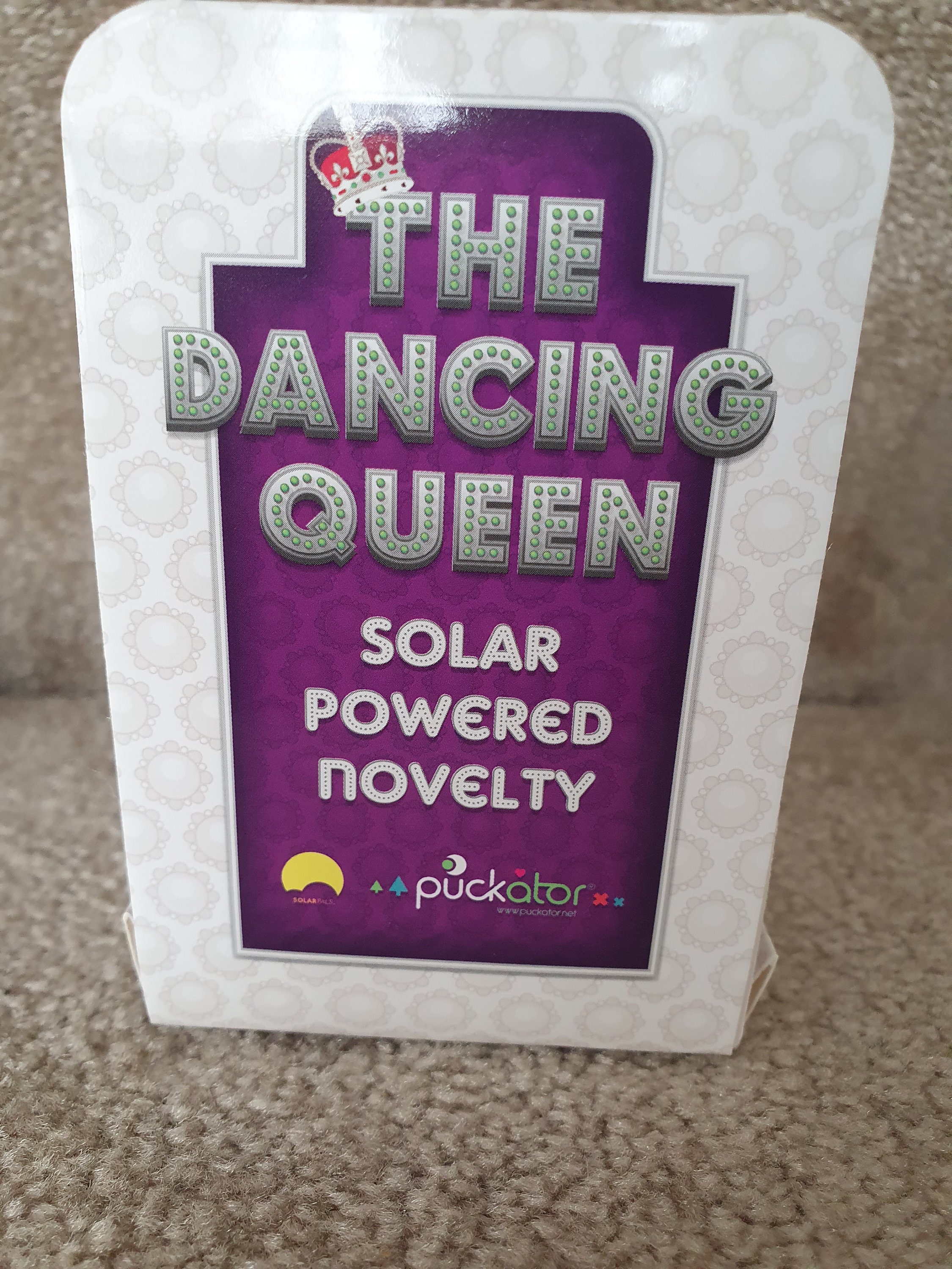 Dancing Queen Solar Pal Height 4"/10cm (no Batteries Required) Dances ...