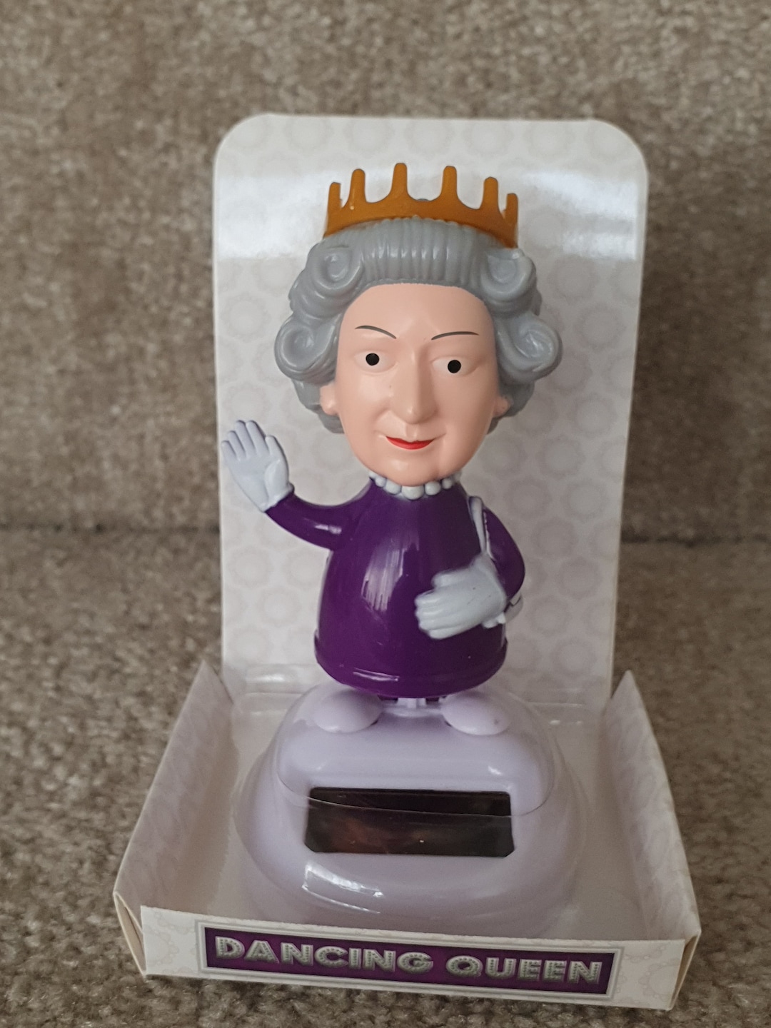 Dancing Queen Solar Pal Height 4"/10cm (no Batteries Required) Dances ...