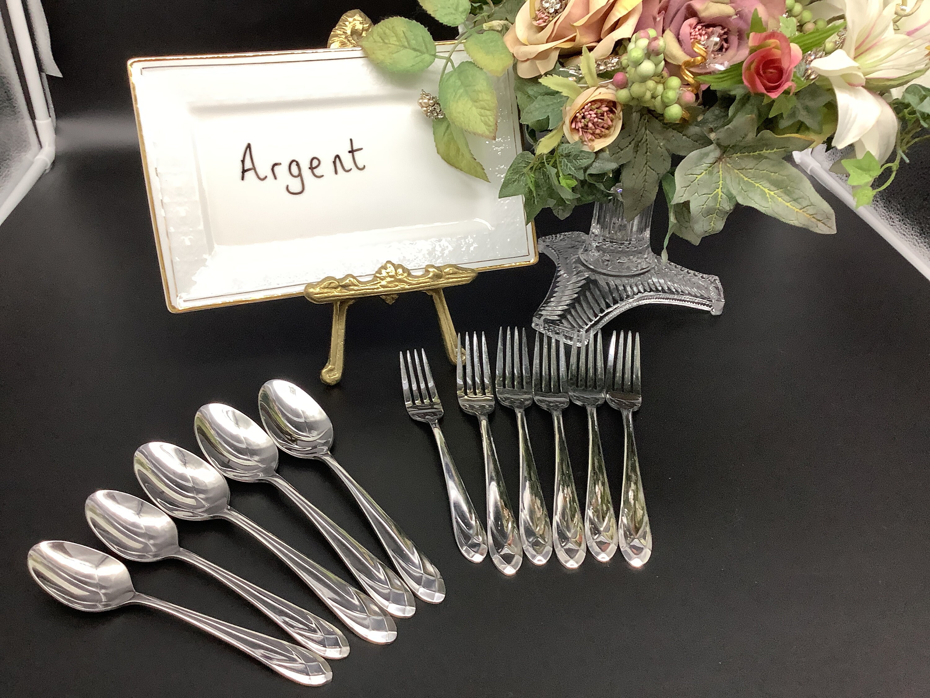 Hampton Flatware Replacements Forks Dinner Spoons Teaspoons - Etsy