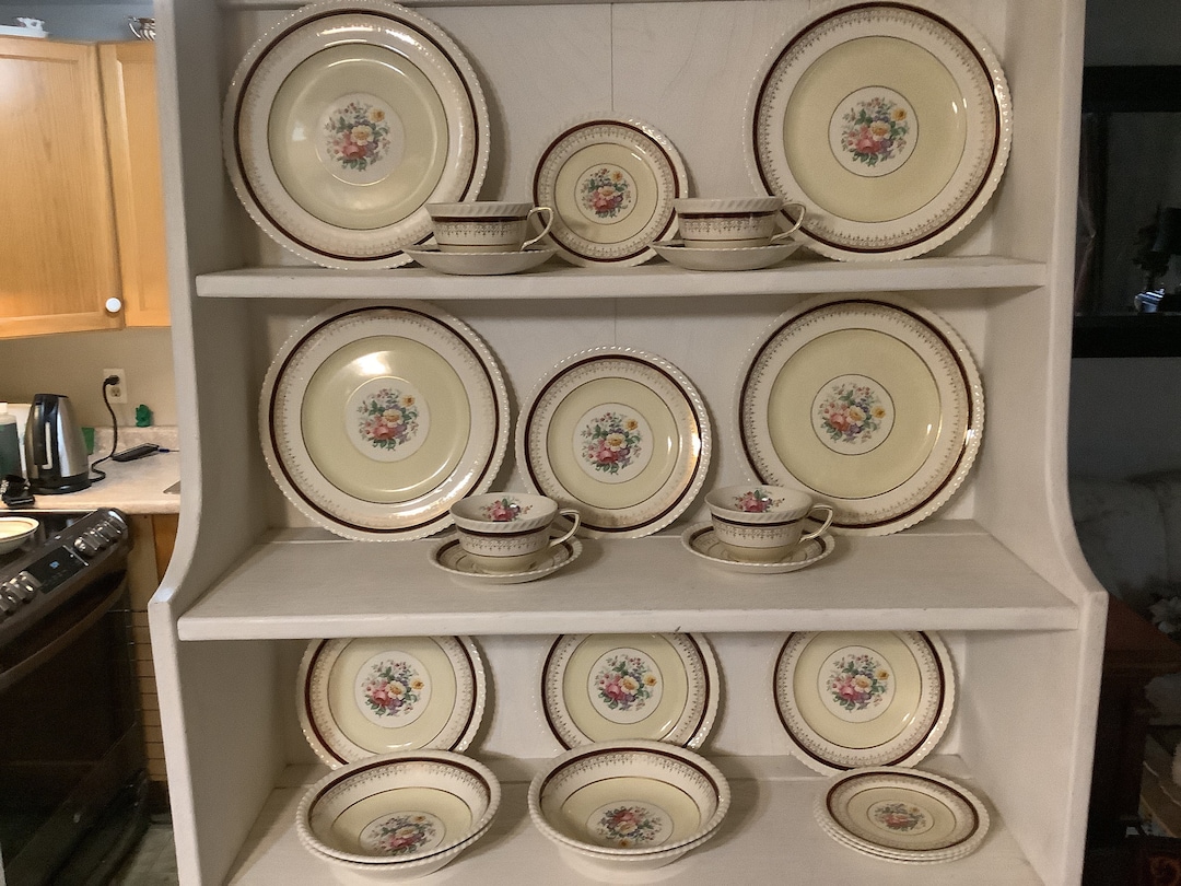 Rare 1930s Johnson Brothers China Old English Pattern Antique - Etsy