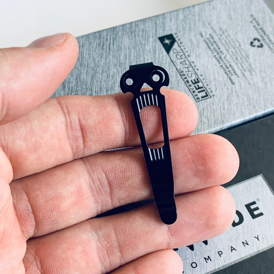 Custom Skull Pocket Clip for Benchmade / Emerson / Protech Black - Etsy