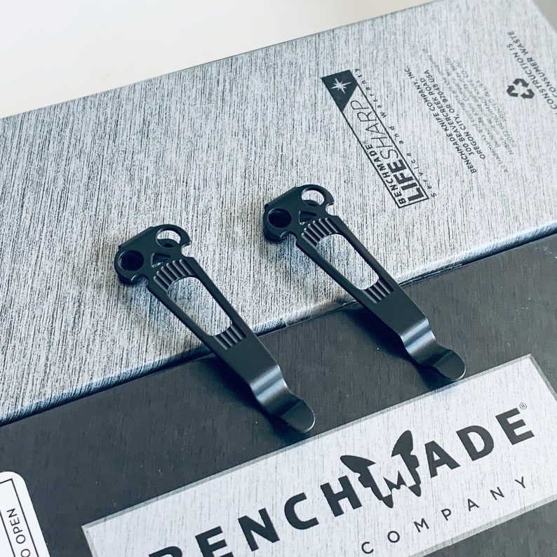 Custom Skull Pocket Clip for Benchmade / Emerson / Protech - Etsy