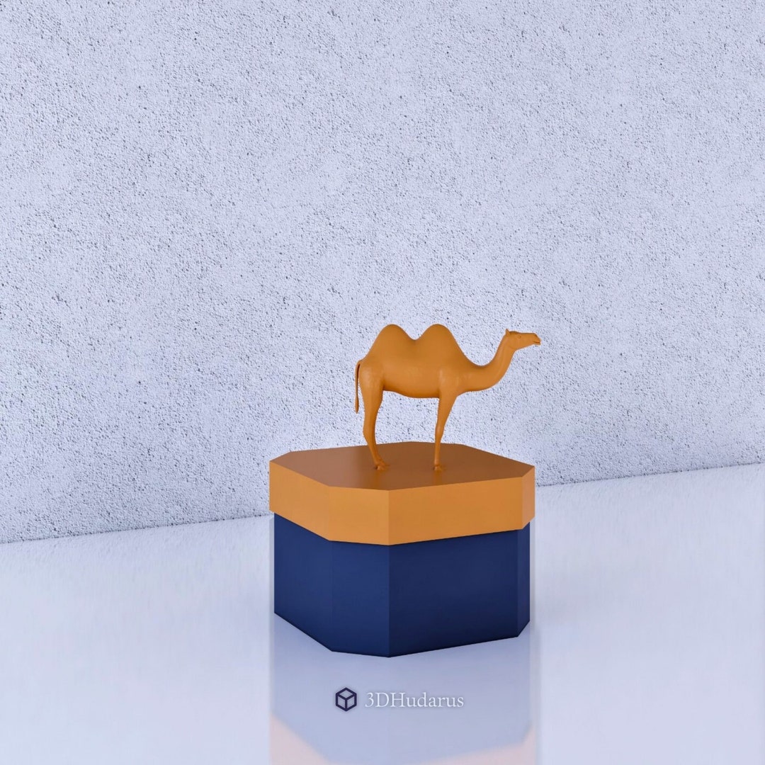 Camel Storage 3D STL Files, Camel Box 3D Print Files, Toy Box STL Files ...
