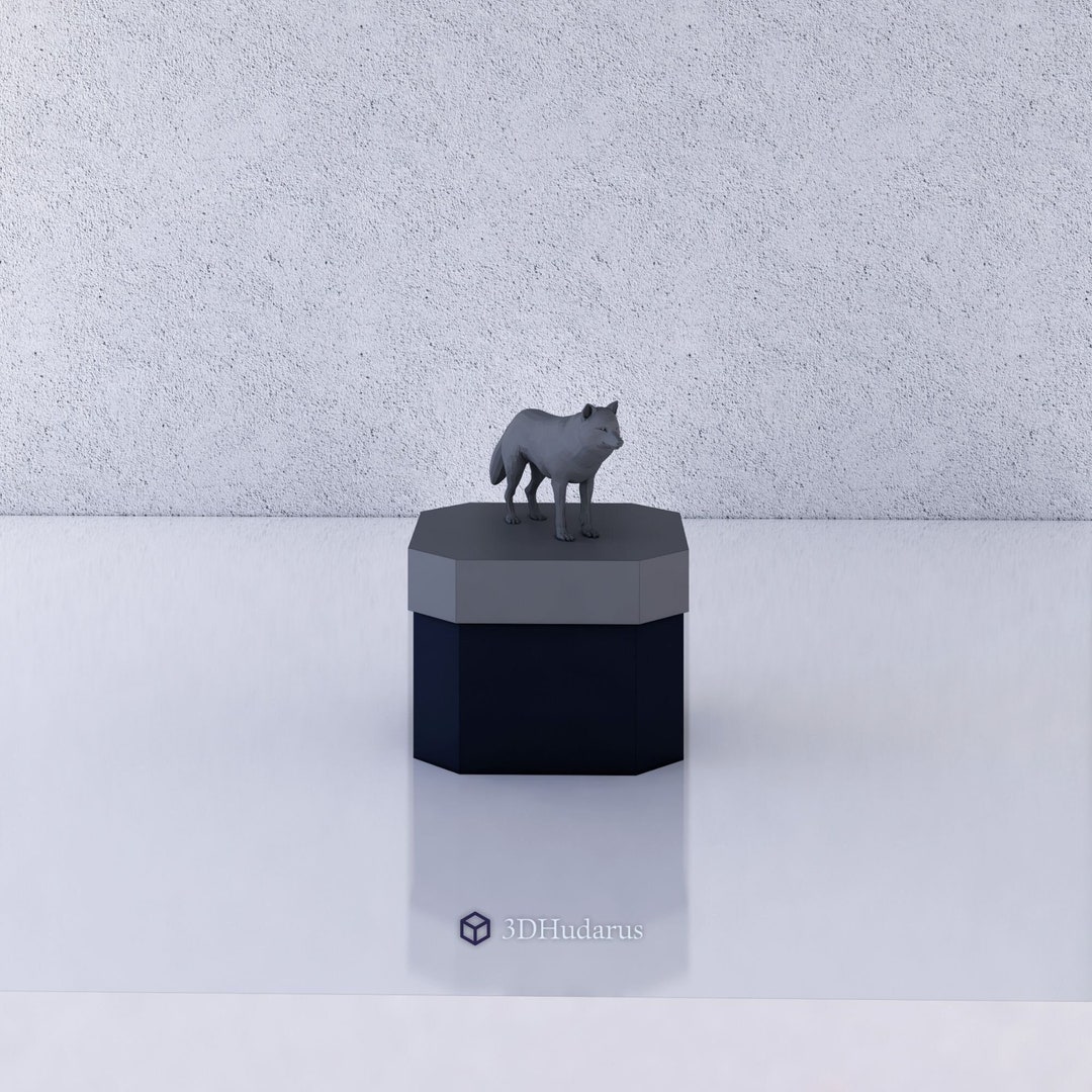 Wolf Storage 3D STL Files, Bear Box 3D Print Files, Toy Box STL Files ...