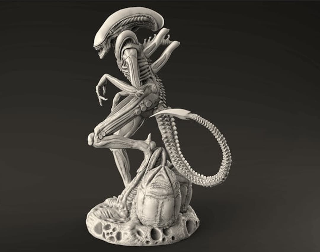 Alien Xenomorph 3D Print Stl File - Etsy