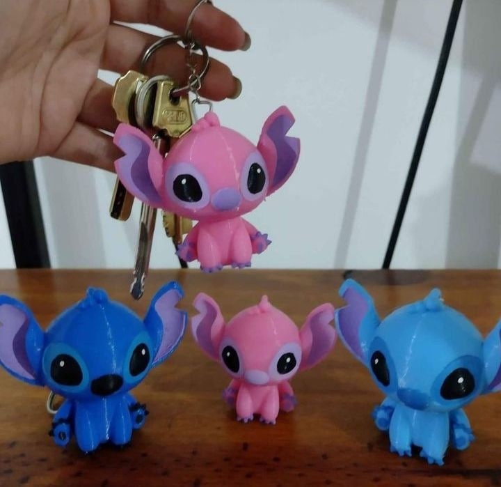 Stitch 3D STL Files, 3D Keychain Print Files - Etsy Canada