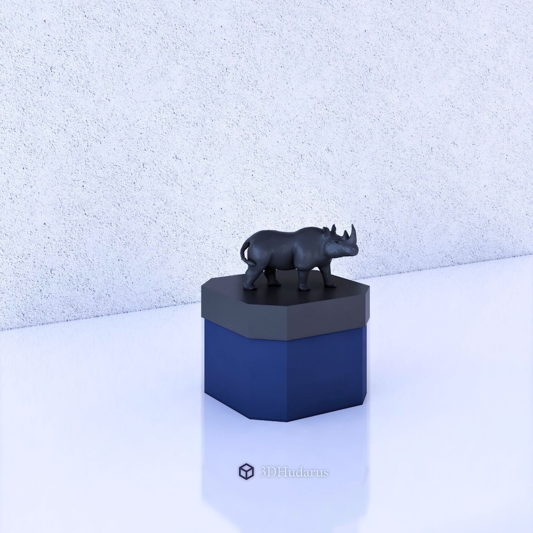 Rhino Storage 3D STL Files, Rhino Box 3D Print Files, Toy Box STL Files ...