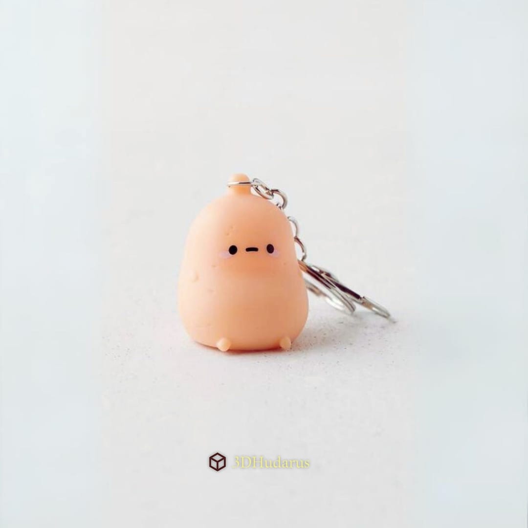 Potatoes Keychain 3D STL Files, Keychain 3D Print Files - Etsy