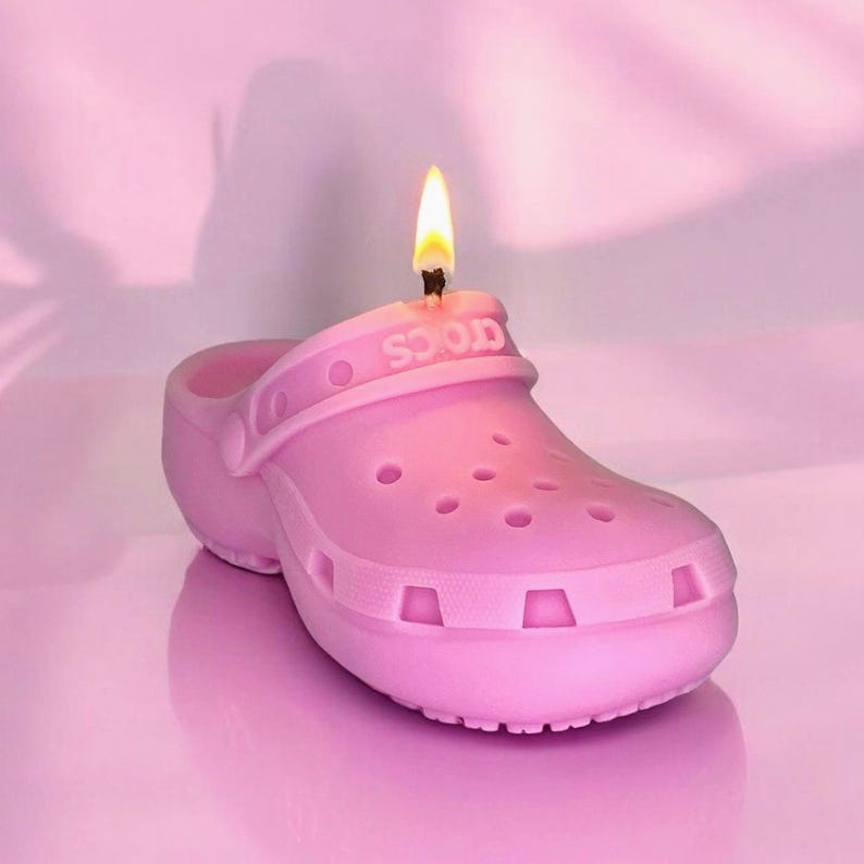 Crocs Shoe Candle: Hand-poured Coconut Wax - Etsy Australia
