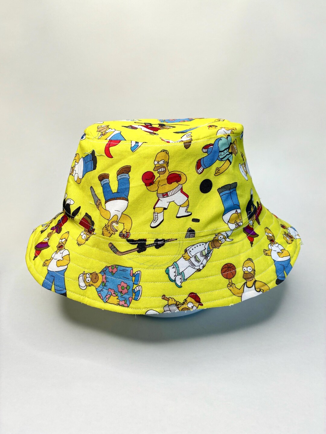 Homer Simpson Bucket Hat - Etsy
