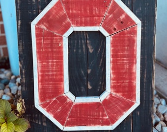 Ohio State Block O Sign - Etsy
