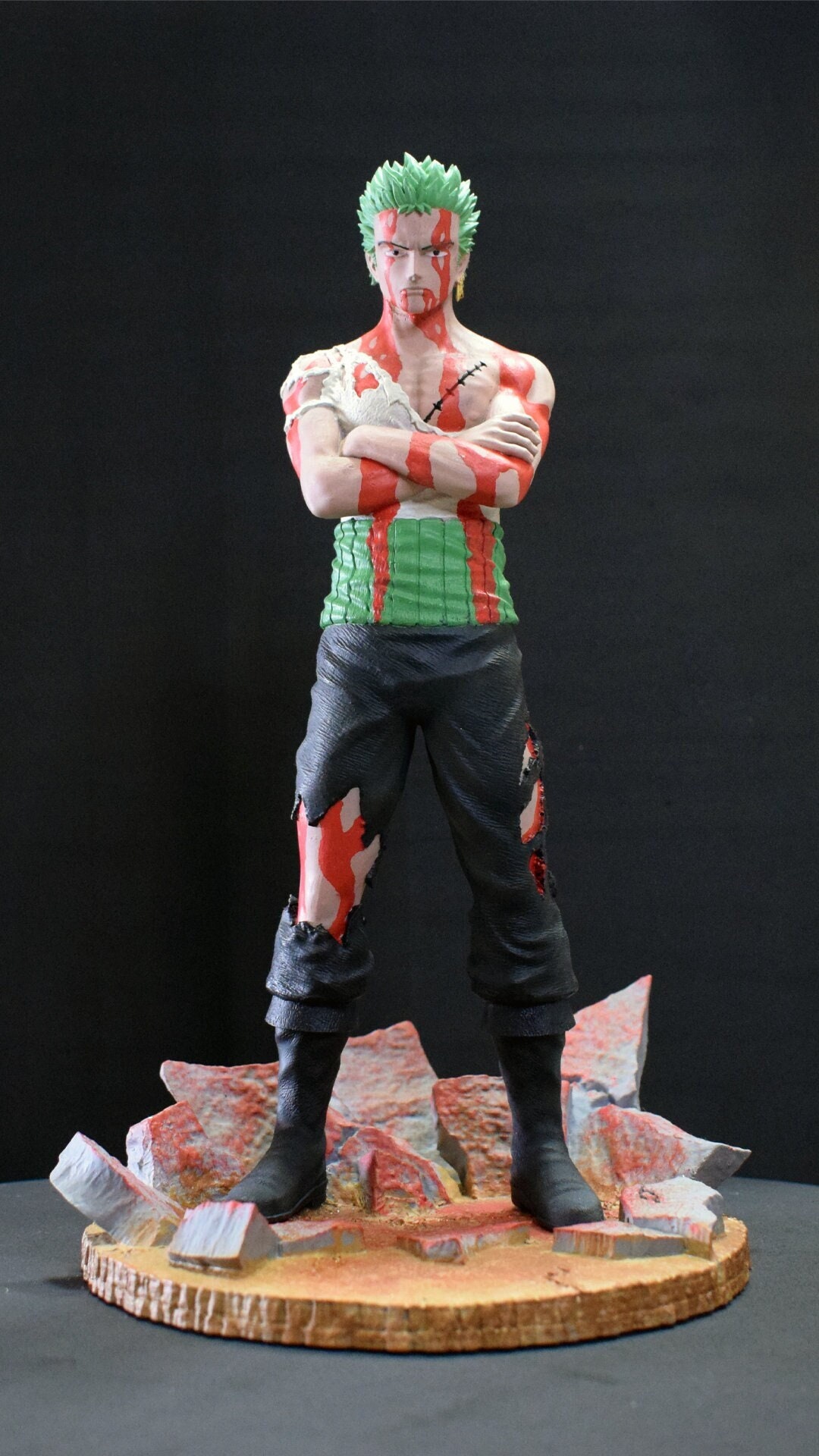 Roronoa Zoro Action Figure Thriller Bark One Piece - Etsy