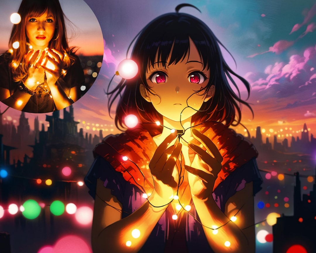 READY IN 3 HOURS Custom Anime Draw Anime Drawer Draw Anime From Photo ...