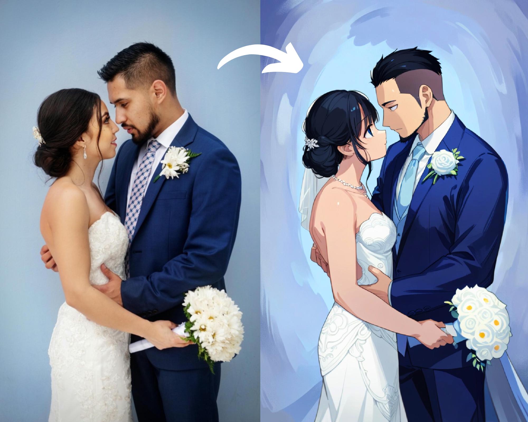 SAME DAY DELIVERY Custom Anime Draw Anime Drawer Draw Anime From Photo ...