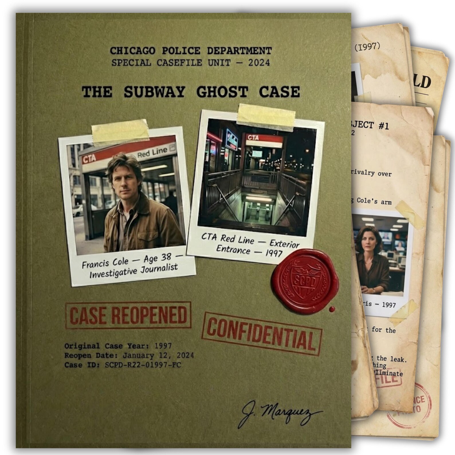Murder Mystery Game PDF | Printable Cold Case File | Cold Case Game ...