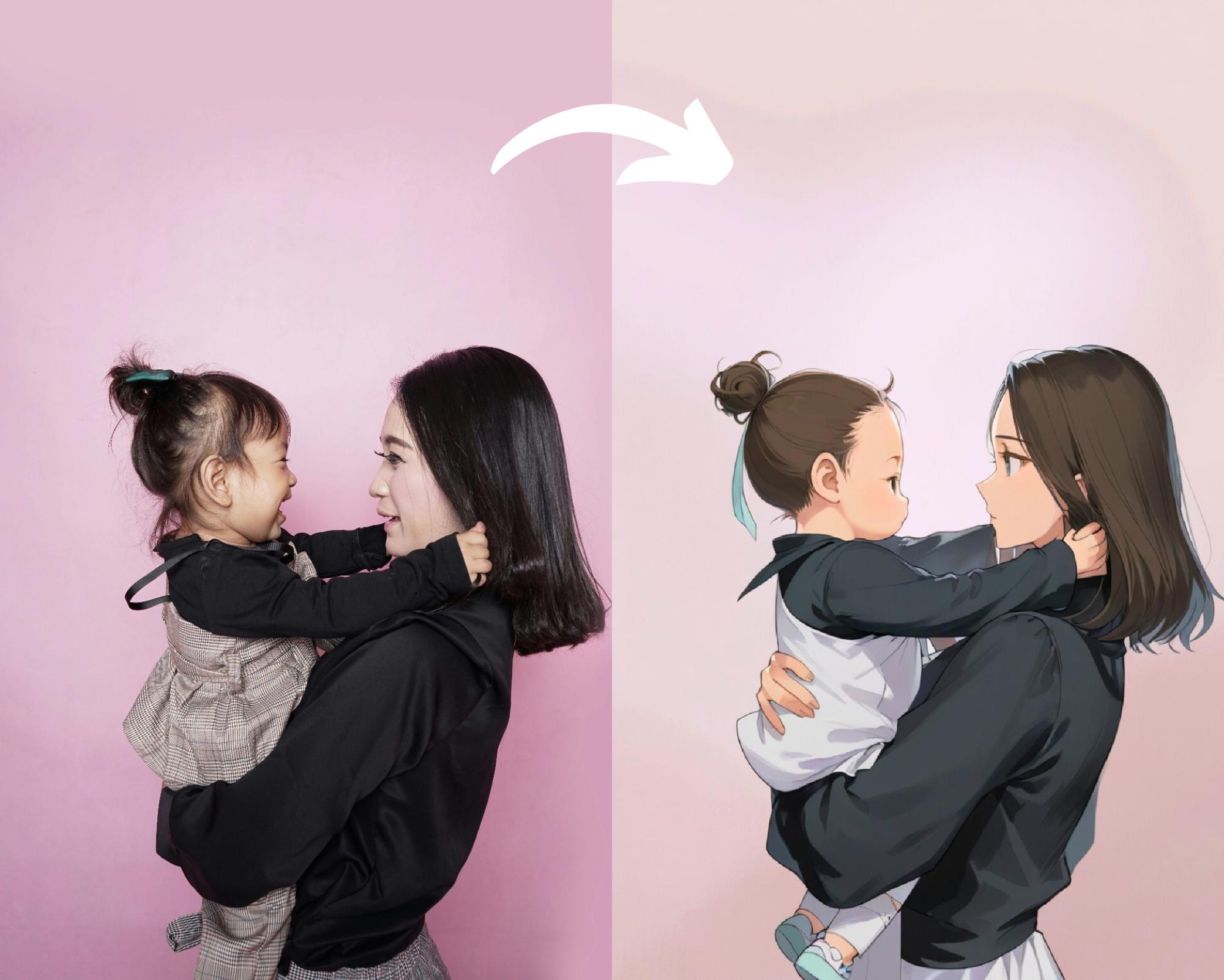 SAME DAY DELIVERY Custom Anime Draw Anime Drawer Draw Anime From Photo ...