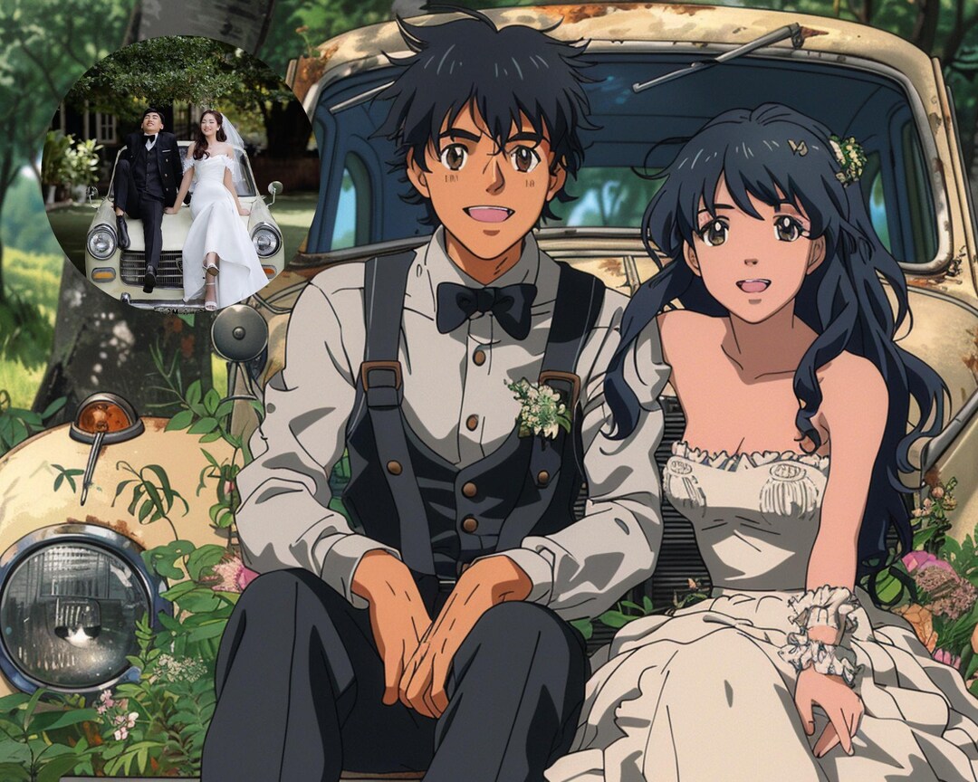 READY IN 5 HOURS Custom Anime Draw Anime Drawer Draw Anime From Photo ...