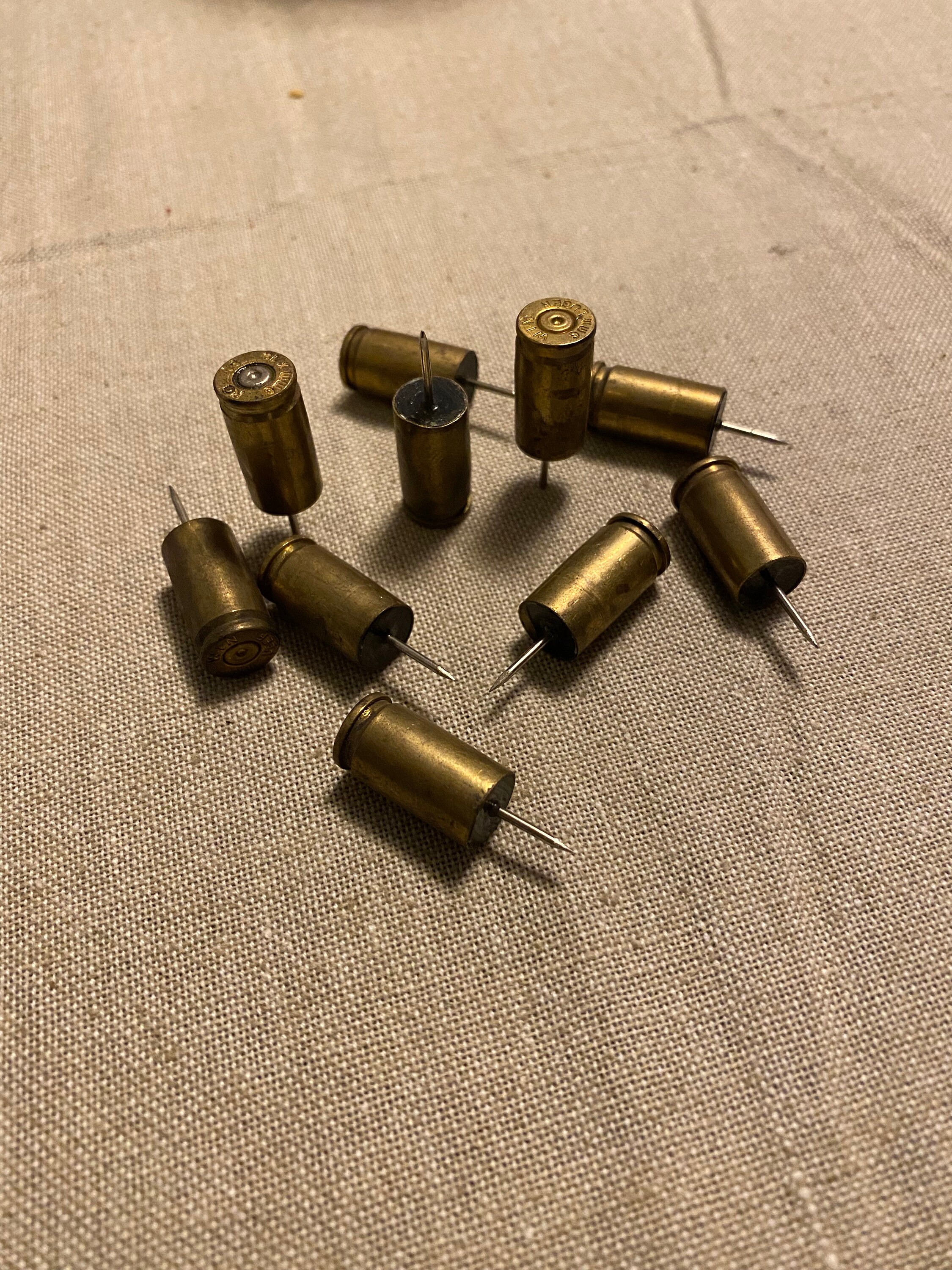 Bullet Push Pins 10 Pcs - Etsy
