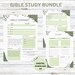 Digital Bible Study Bundle, Printable, Bible Study, SOAP Journal ...