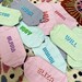 Candy Stipe Monogramed Makeup Bag, Personalised Name Cosmetic Pouch ...