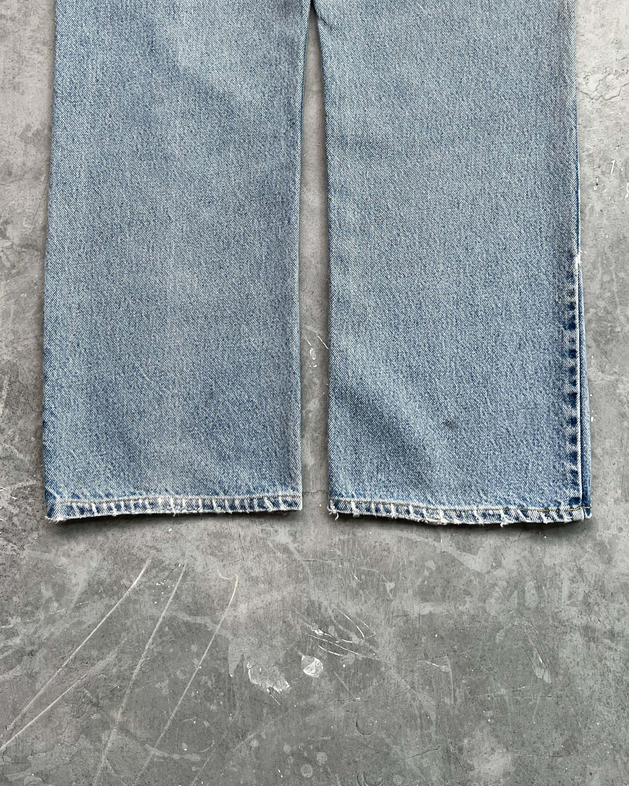 Vintage Stained and Distressed Levis 517 Denim / Jeans / Trousers 31X27 ...