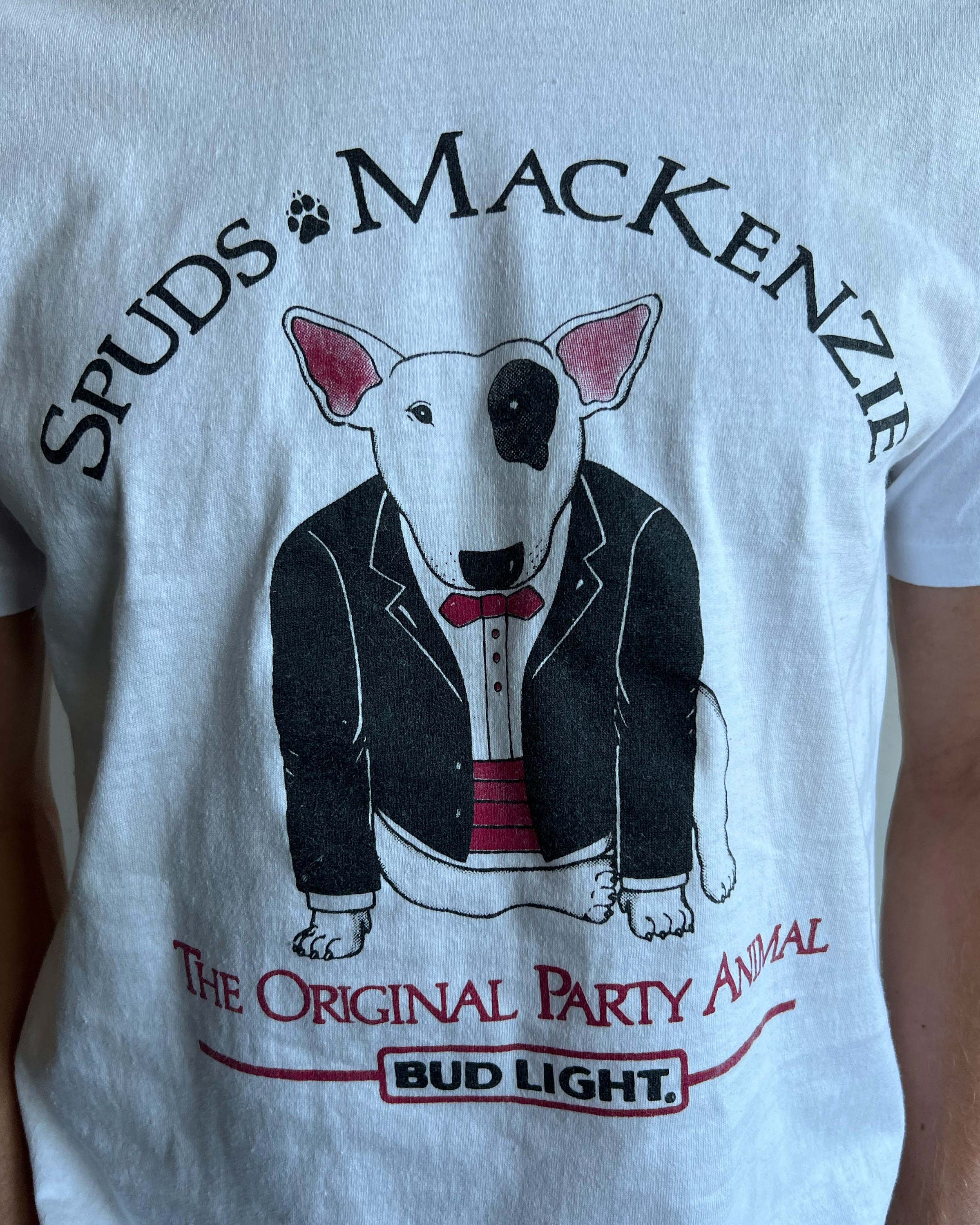Vintage Single Stitch 'spuds Mackenzie' Tee / Graphic / Tee L - Etsy