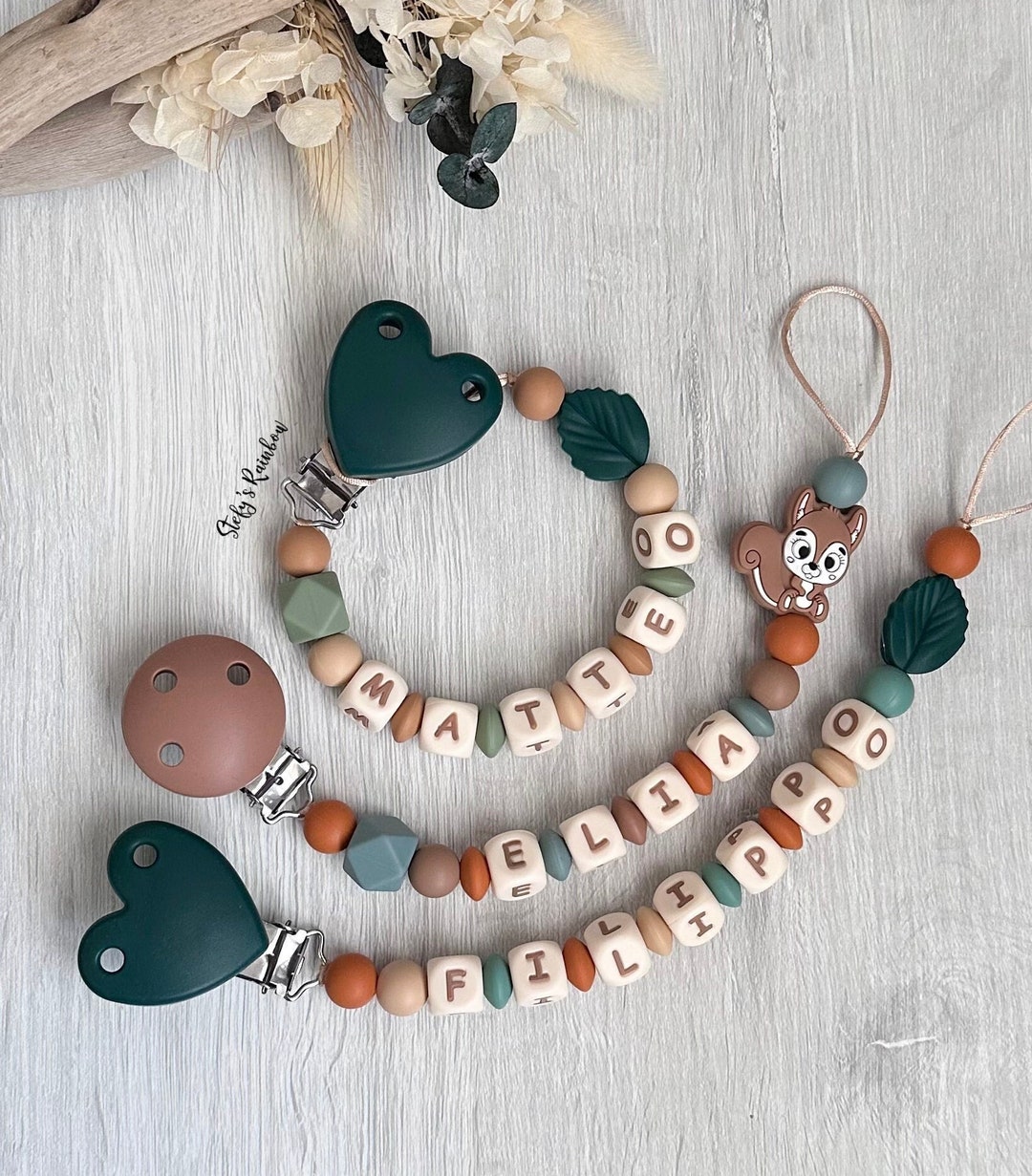 Pacifier Chain - Etsy