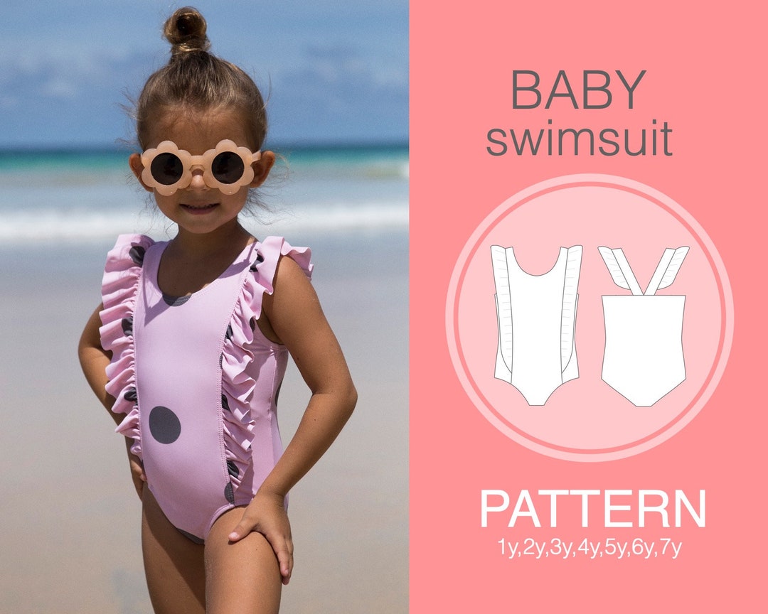 Baby Swimsuit Pattern PDF. Sewing Pattern. Swimsuit Pattern - Etsy