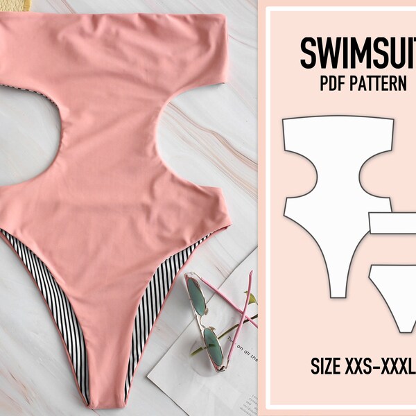 Bikini Pattern - Etsy