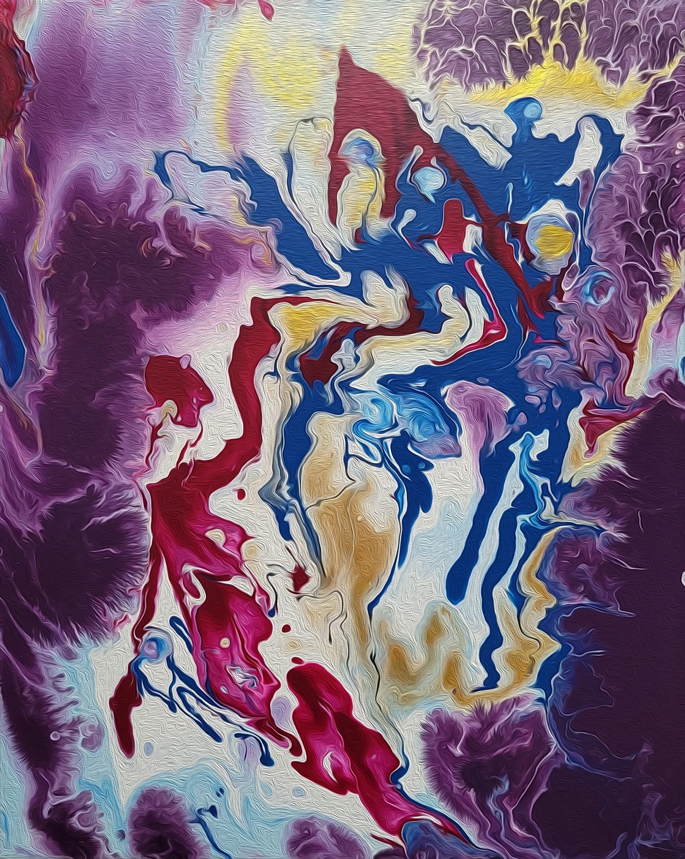 Lucid Dreamscape Abstract Painting Digital Image - Etsy