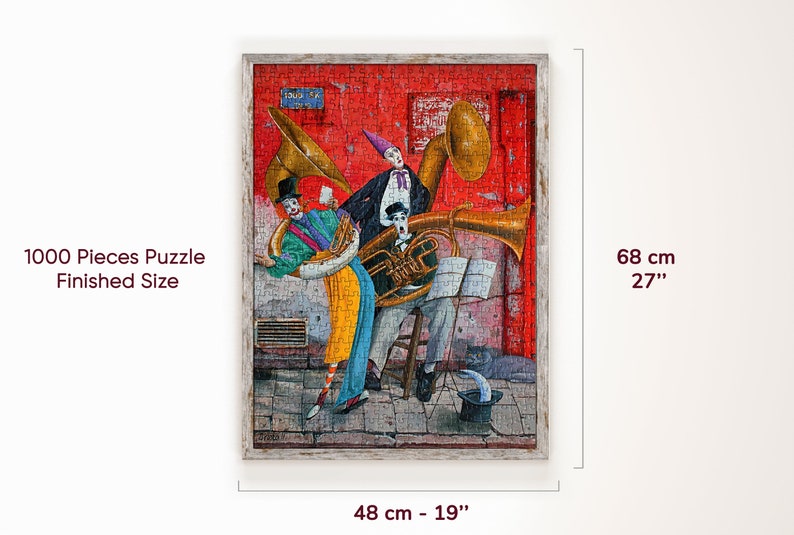 Musical Soul Journey Puzzle Jigsaw Puzzle 1000 Pieces Puzzle - Etsy