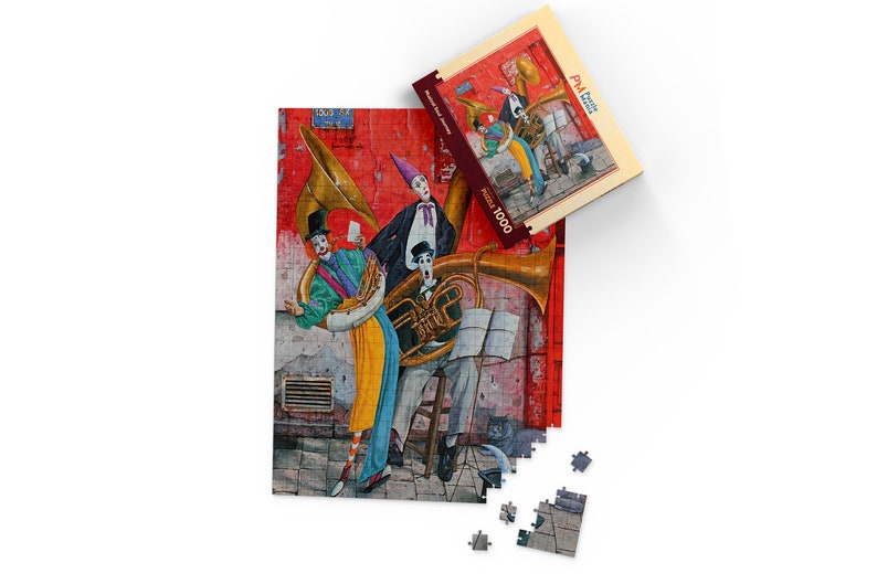 Musical Soul Journey Puzzle Jigsaw Puzzle 1000 Pieces Puzzle - Etsy