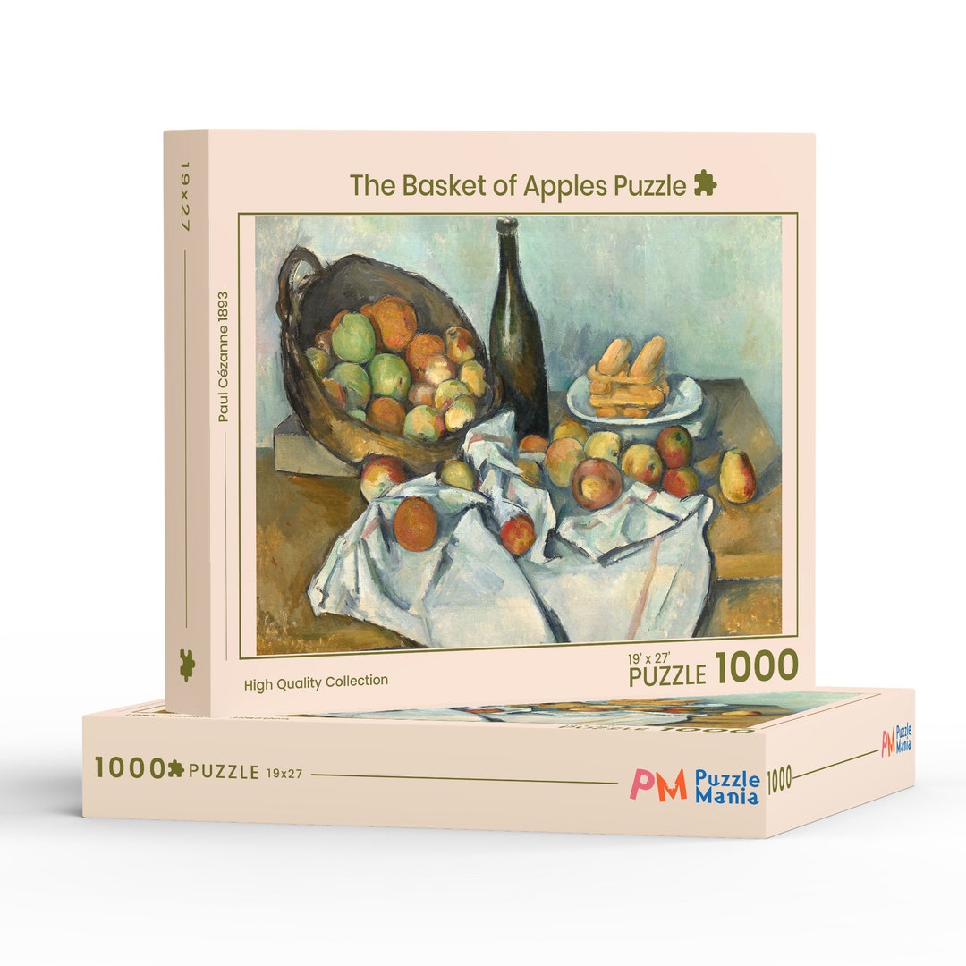 Paul Cézanne 'basket of Apples' Jigsaw Puzzle for Adults - Etsy