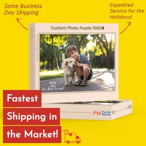 Custom Photo Puzzle, Photo Puzzle 500-1000 Piece, Custom Jigsaw Puzzle, Personalized Photo ...
