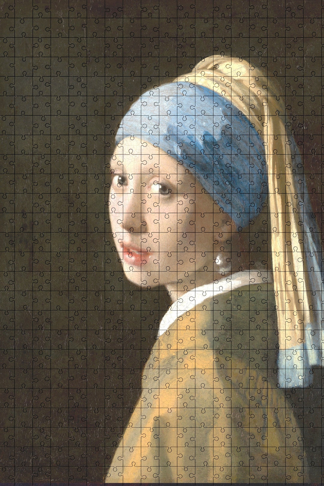 Classic Painting Artist Jigsaw Puzzles 99 PCS, Girl With a Pearl ...