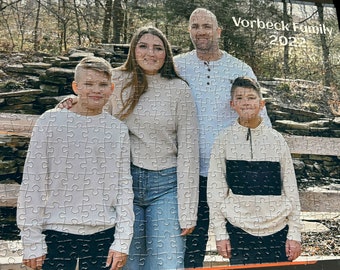 Cartoon Yourself Personalized Mini Heart Photo Puzzle, Custom Puzzles ...