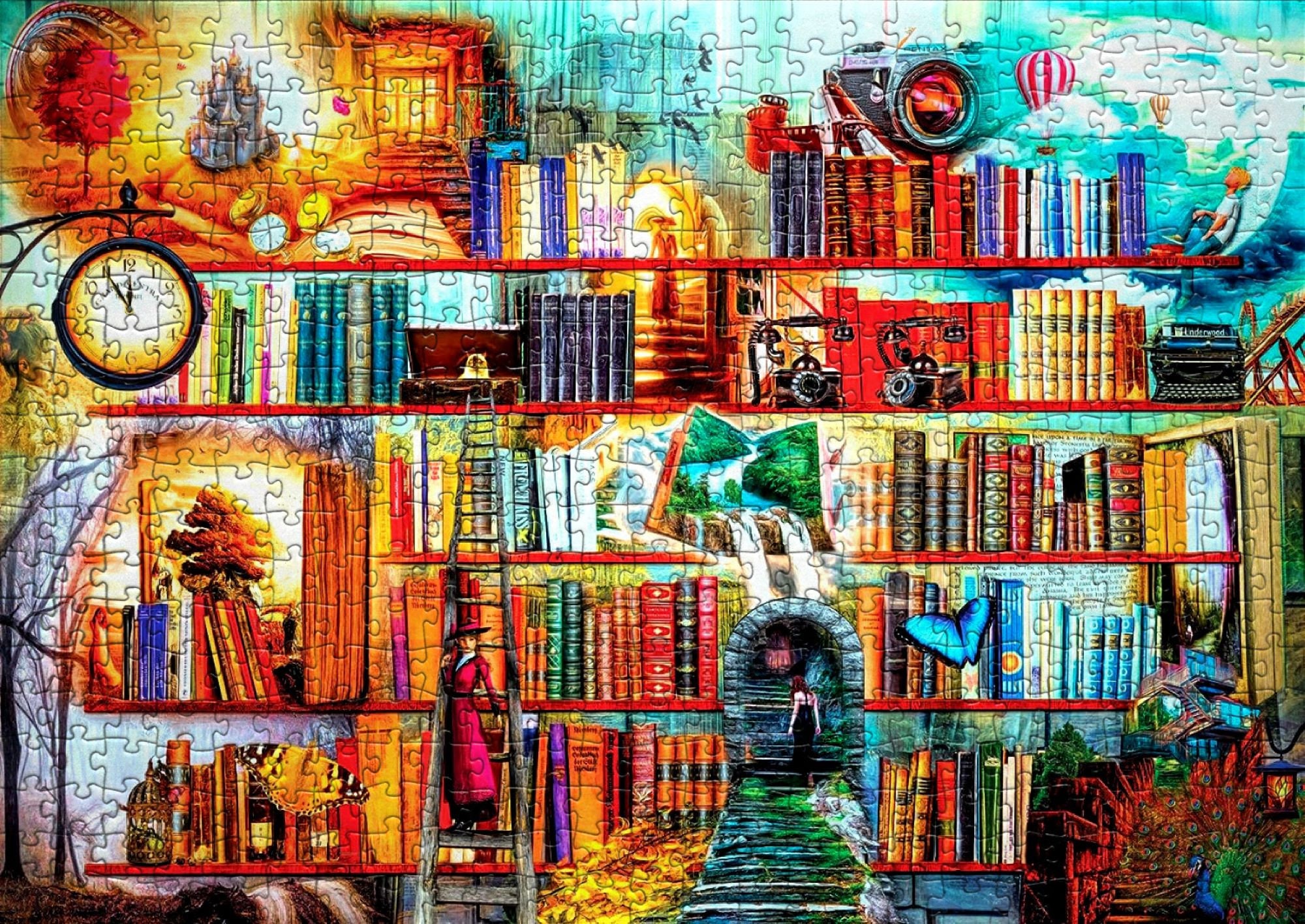 Secrets of the Library Jigsaw Puzzle: 3000 Piece Adult Puzzle - Etsy