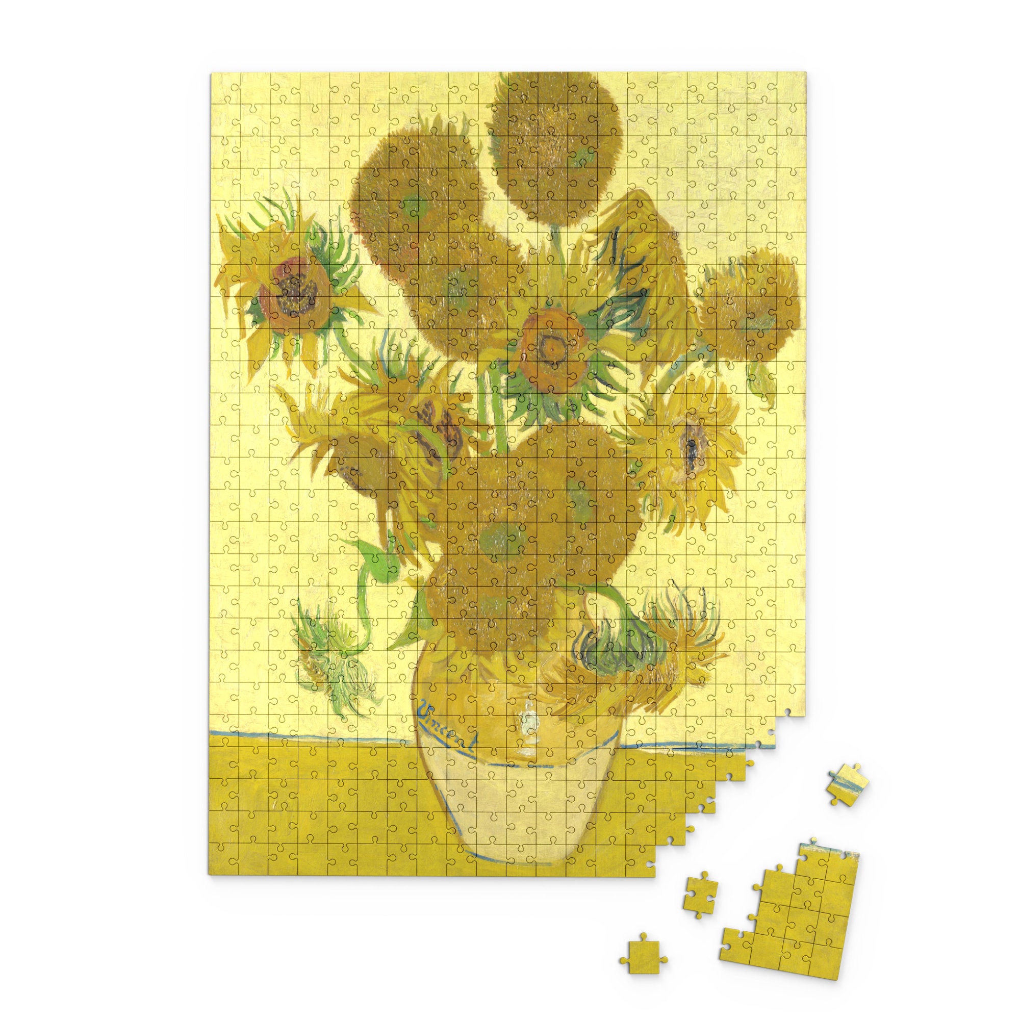 Classic Painting Artist Jigsaw Puzzles 99 PCS Sunflowers - Etsy