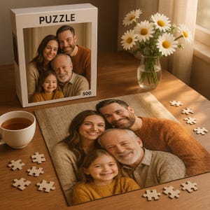 Photo Puzzle 500 or 1000 Piece, Custom Jigsaw Puzzle, Personalised Jigsaw Puzzle 1000 Pieces ...