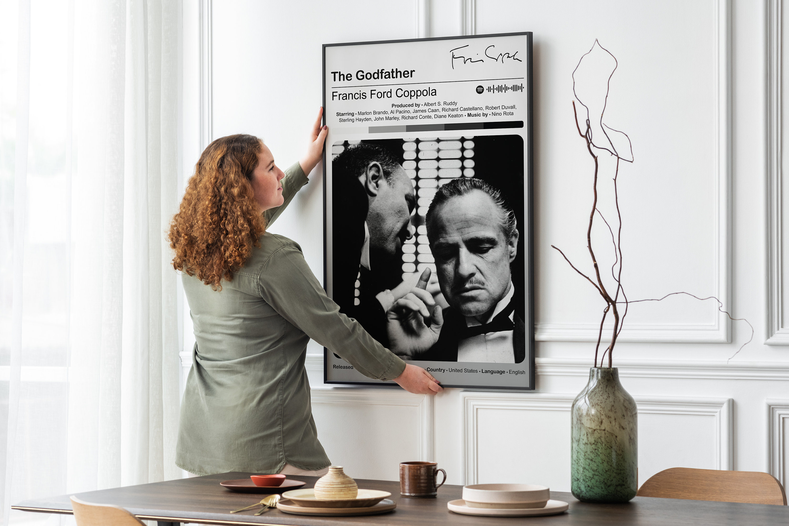 The Godfather By Triposter, The Godfather Poster