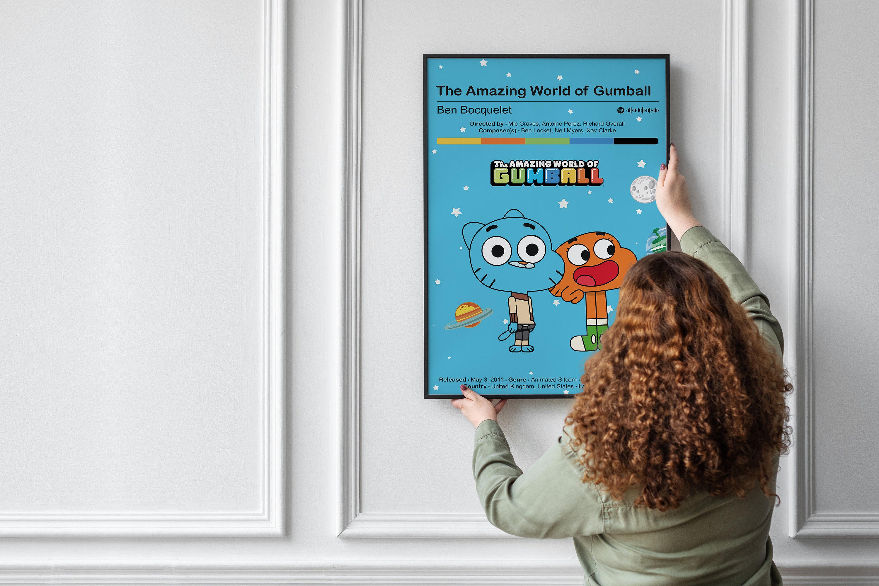 Gumball by Triposter, Gumball Poster, Cartoon Network Art Print sold by ...